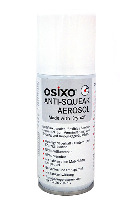 OSIXO® Anti-Squeak Spray gegen Quietschen & Materialverschleiß