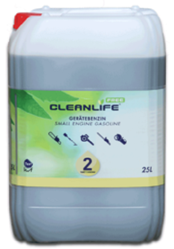 Saubere Verbrennung mit Cleanlife® Free 2T Gerätebenzin | 25 L